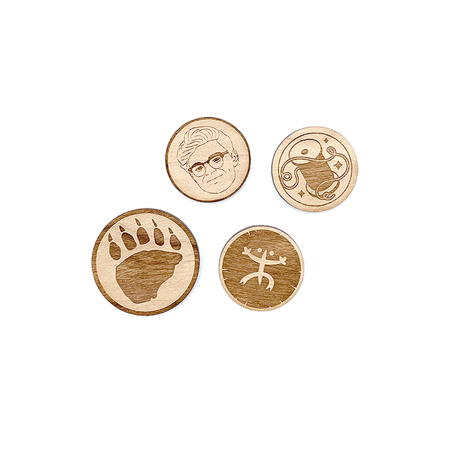 Custom Wooden Tokens, Wood Nickels, and Wooden Coins - made in the USA ...