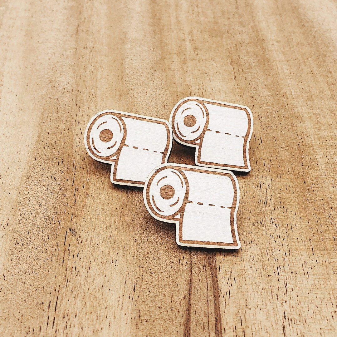 Toilet Paper Wooden Pin – The Wooden Pin