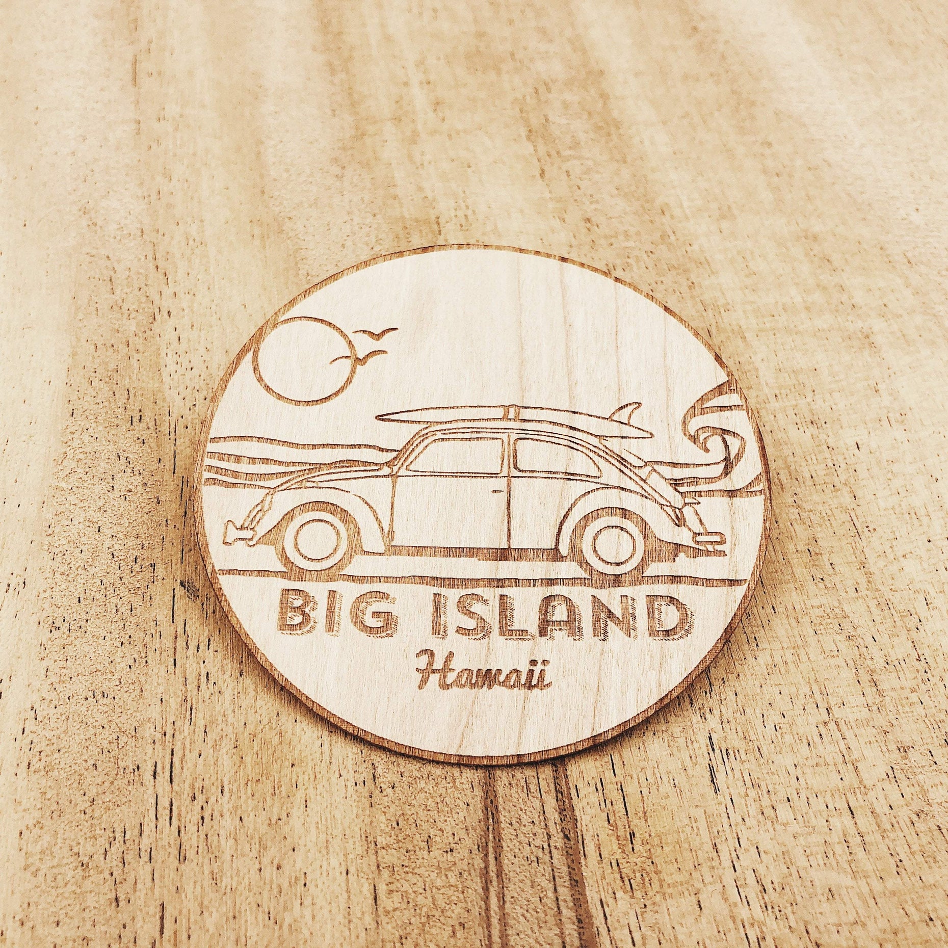 Custom Wooden Stickers, wooden decals, & labels. Engraved & full Color ...